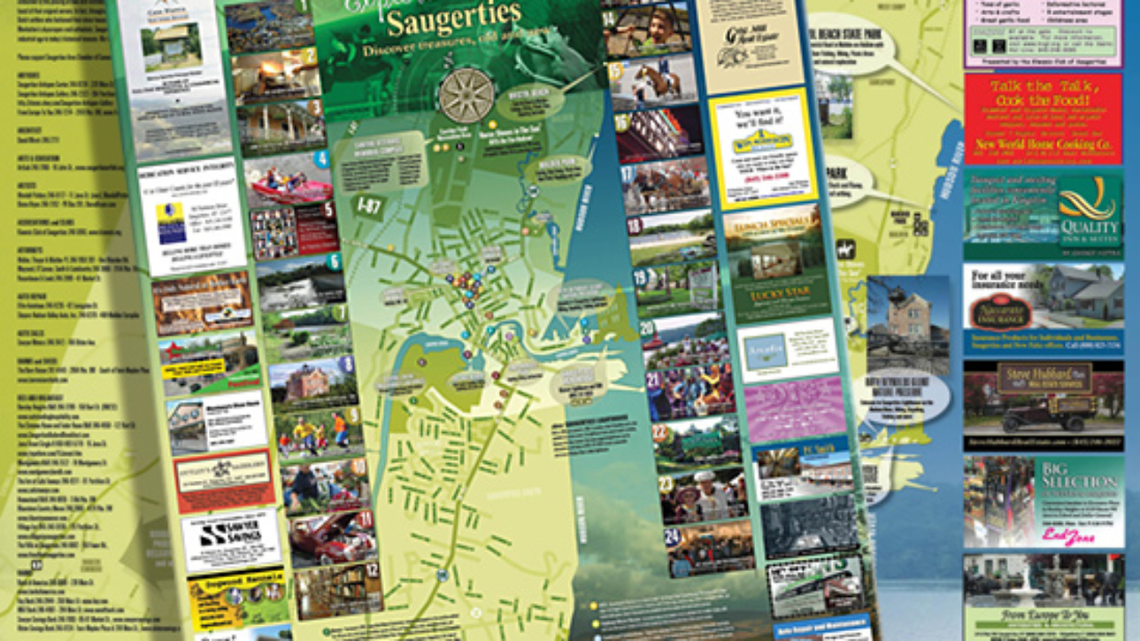 Tourist Map Design takes a detour - Web Development and Design